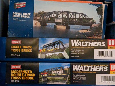 Walthers truss bridge | ModelRailroadForums.com