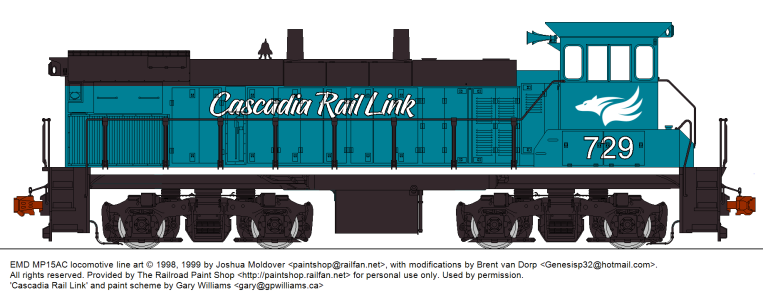 An HO-scale shelf layout: The Cascadia Rail Link | ModelRailroadForums.com