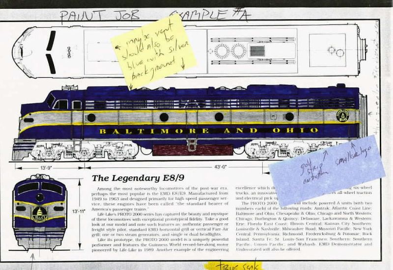 Fantasy Paint Schemes for Locos & Rolling Stock | ModelRailroadForums.com